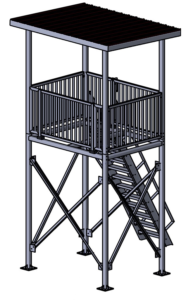 University of Notre Dame Filming Towers | Delta Engineers, Architects ...