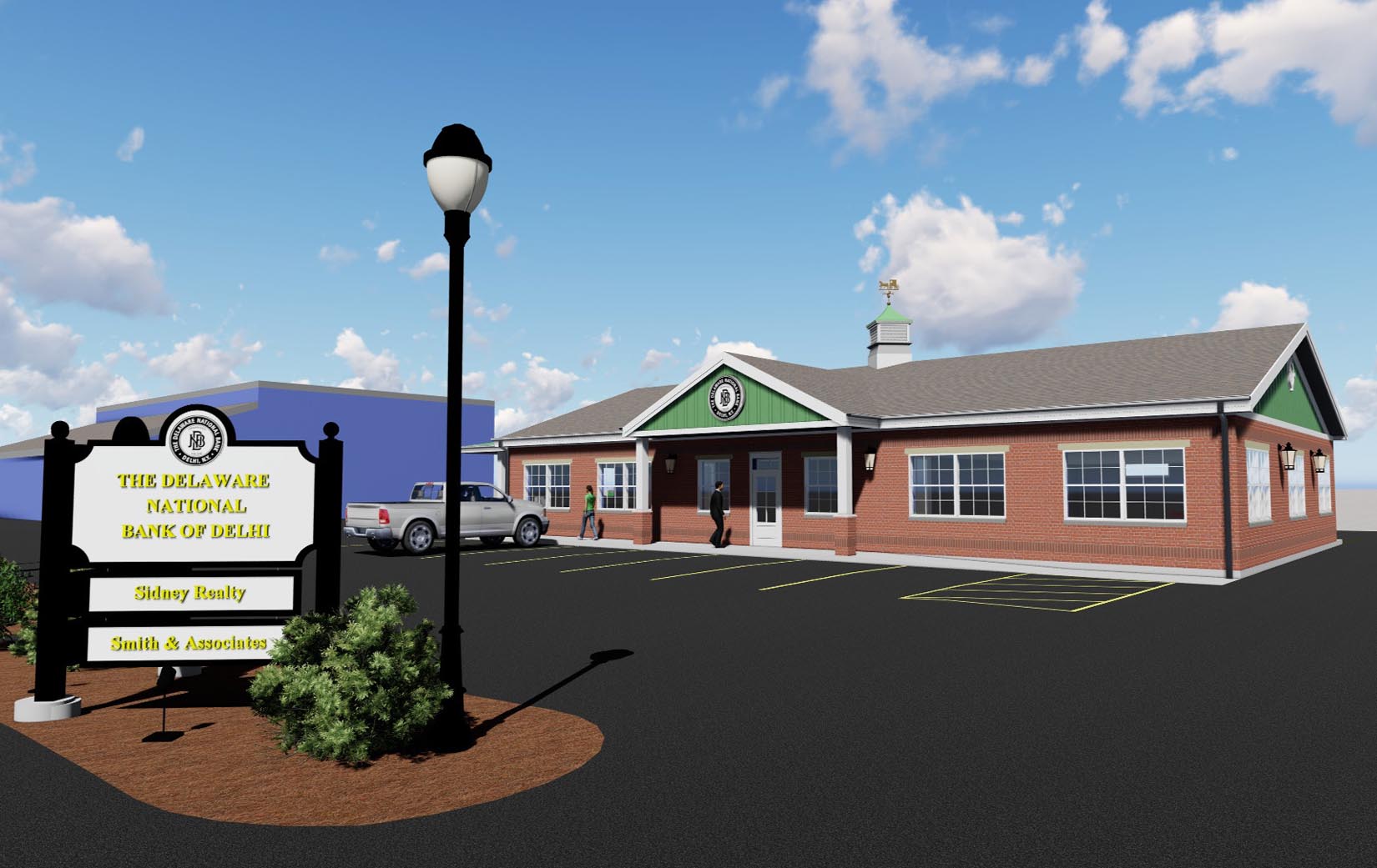 Delaware National Bank of Delhi New Branch Office Design | Delta ...